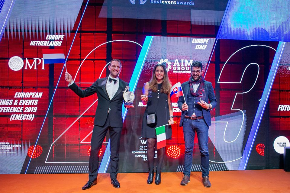 AIM Group wins a Best Event Award for WTC Congress - AIM Group