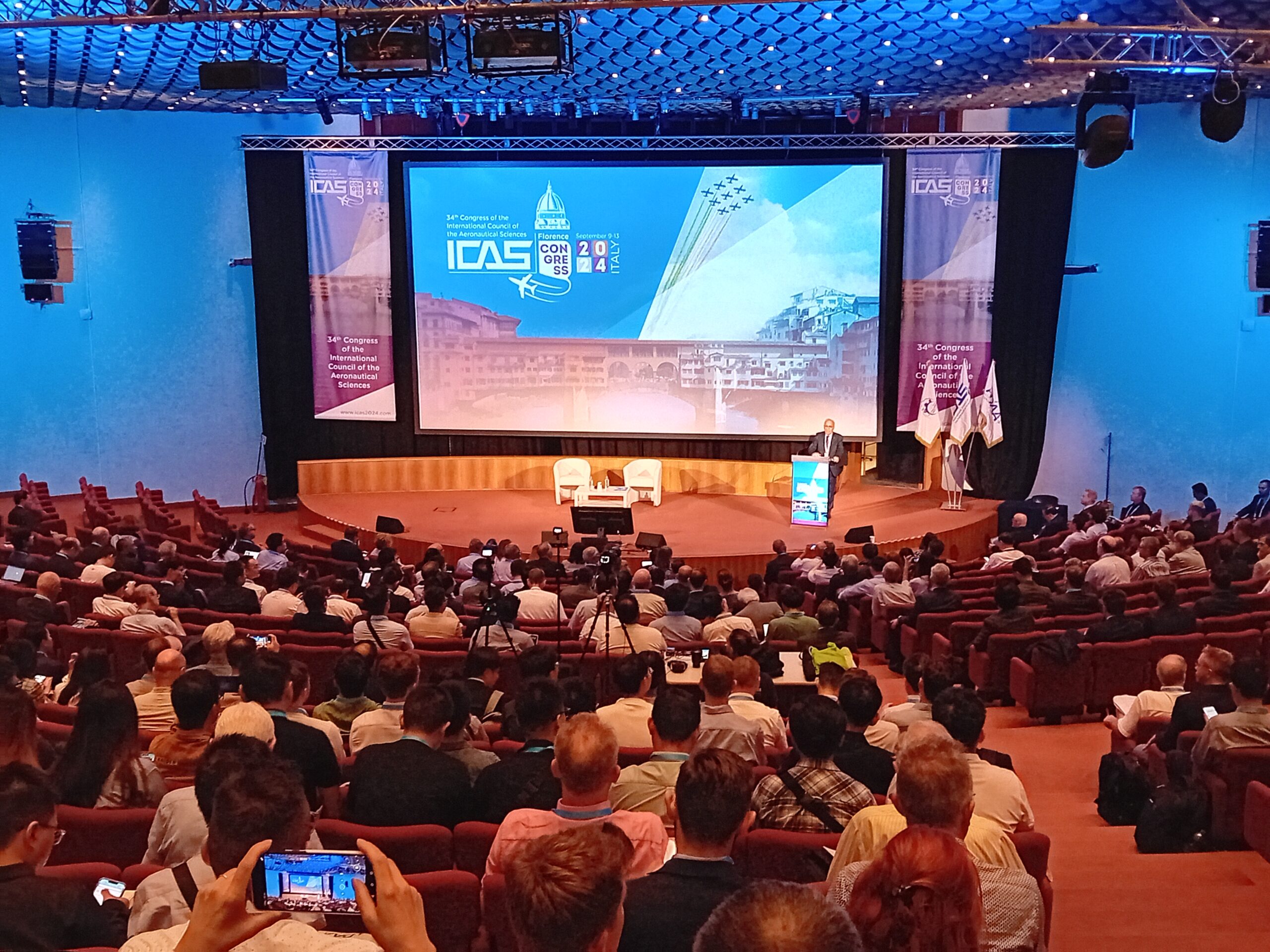 World Aeronautics converges in Florence: ICAS 2024 achieves milestone ...